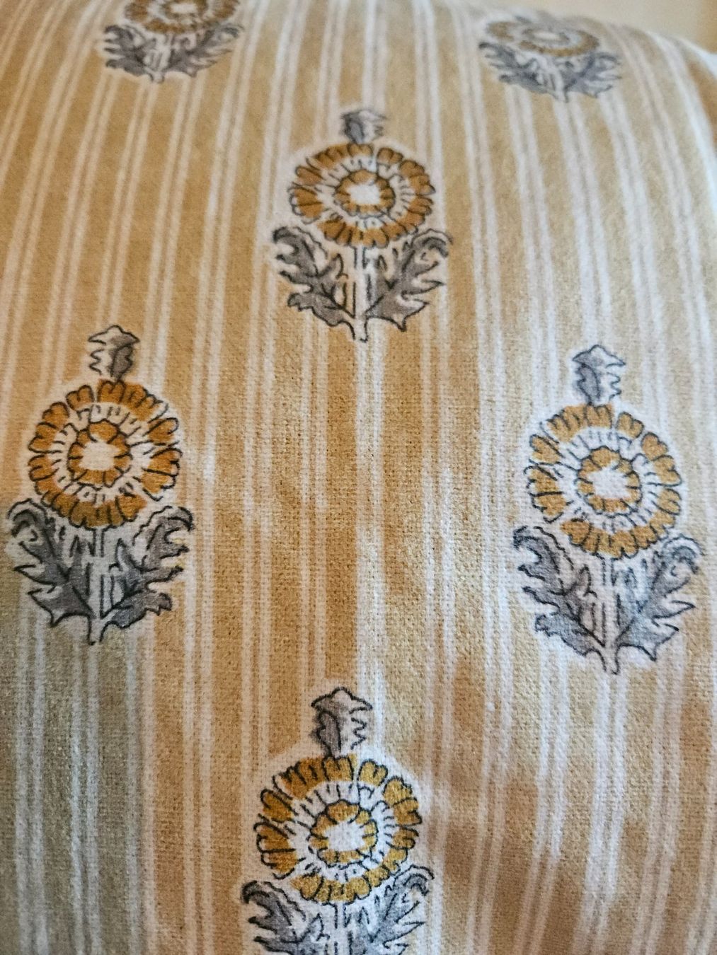 Grand coussin neuf canevas vintage scene de montage (Neuf avec ...