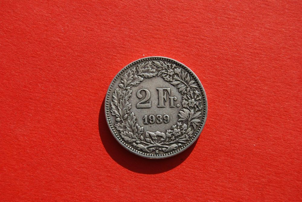 1 Münze 2 Franken 1939 (Gebraucht) in Rüfenacht BE für CHF 5.3 – mit Lieferung auf Ricardo kaufen