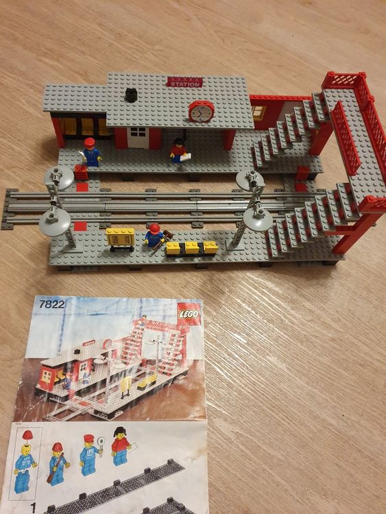 Lego 7822 Eisenbahn 12V Bahnhof 1980 | Kaufen auf Ricardo