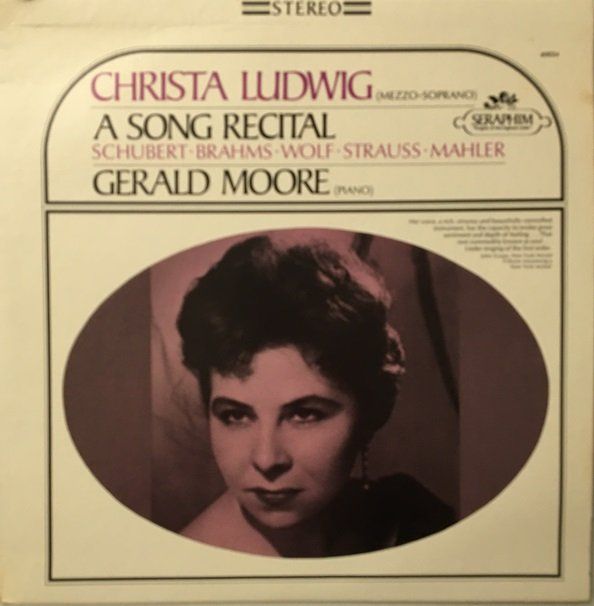 Christa Ludwig – A Song Recital (LP) (Gebraucht) in Grüningen für CHF 5 ...