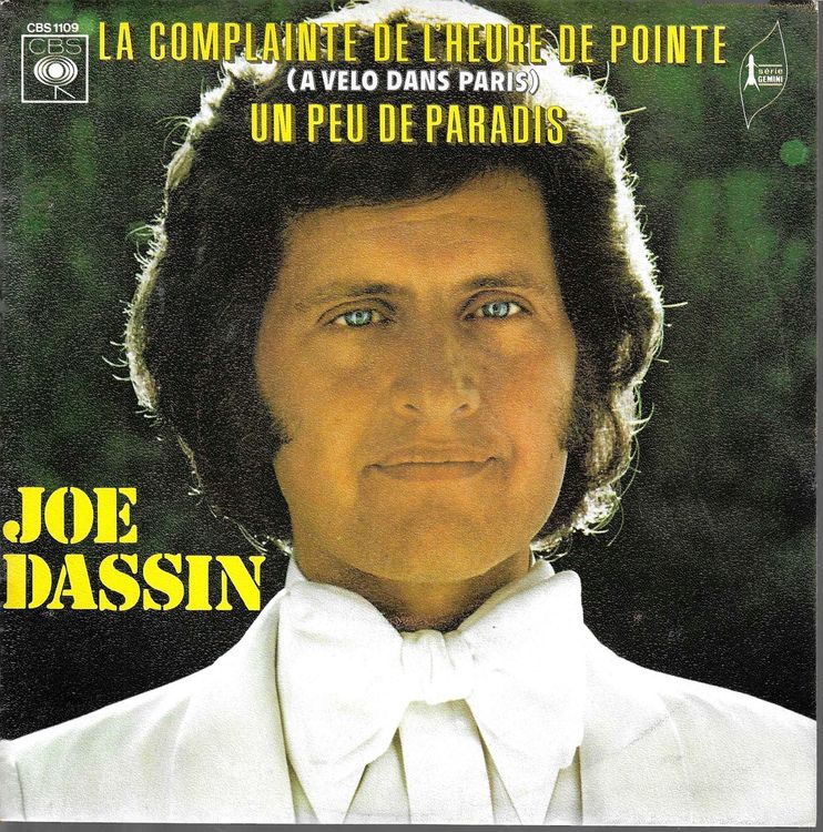 Joe Dassin - A vélo dans Paris (La complainte de l'heure de | Kaufen ...