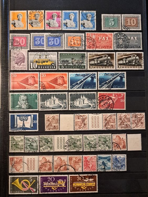 Kehrdrucke Landschaften, Technik und weiteres. Ca 1944-53 (Gebraucht) in Glashütten für CHF 4 ...