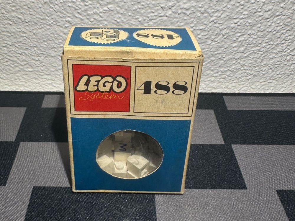 Lego System 488 1x1 Bricks Buchstaben Vintage / EOL / RAR (Gebraucht ...