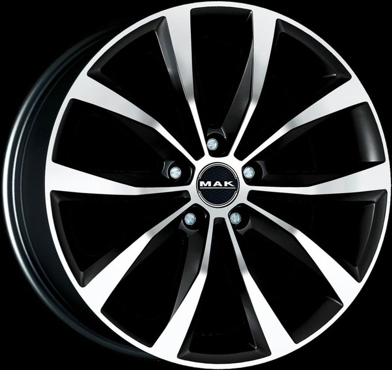 MAK Wolf Alu Felgen 8x18 ET 50 inkl. Winterräder 215/55R18 (Gebraucht ...