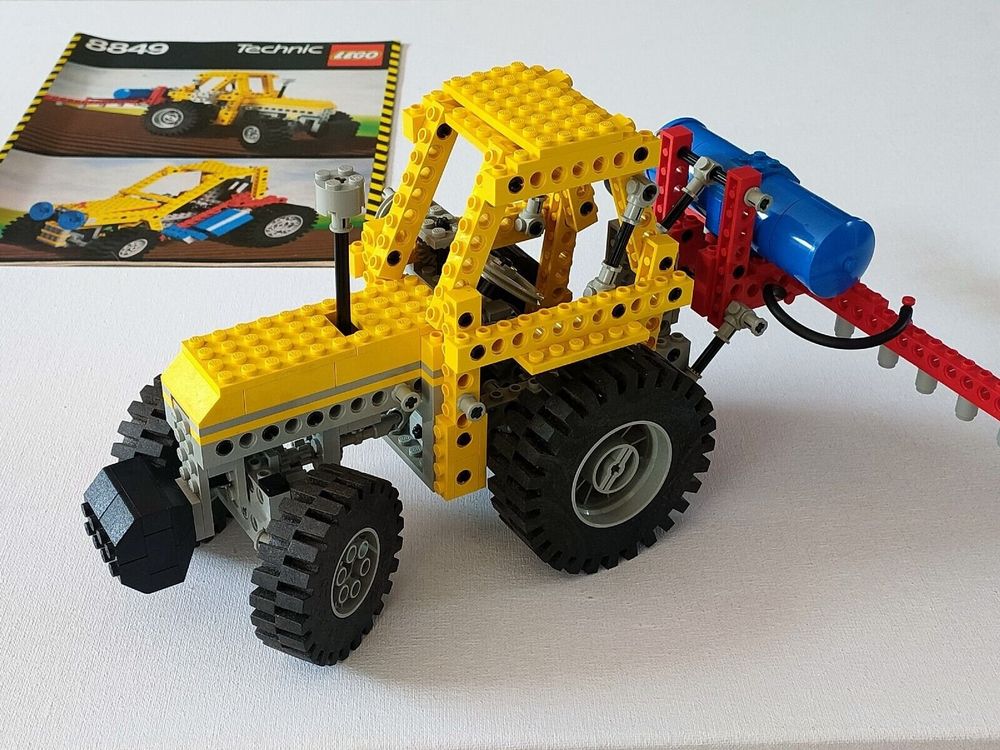 Lego Technic 8849, Traktor mit Scheibenegge, gebraucht | Kaufen auf Ricardo