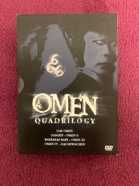The Omen Quadrilogy [4 DVDs] (Gebraucht) in Pfaffnau für CHF 4 – mit Lieferung auf Ricardo kaufen