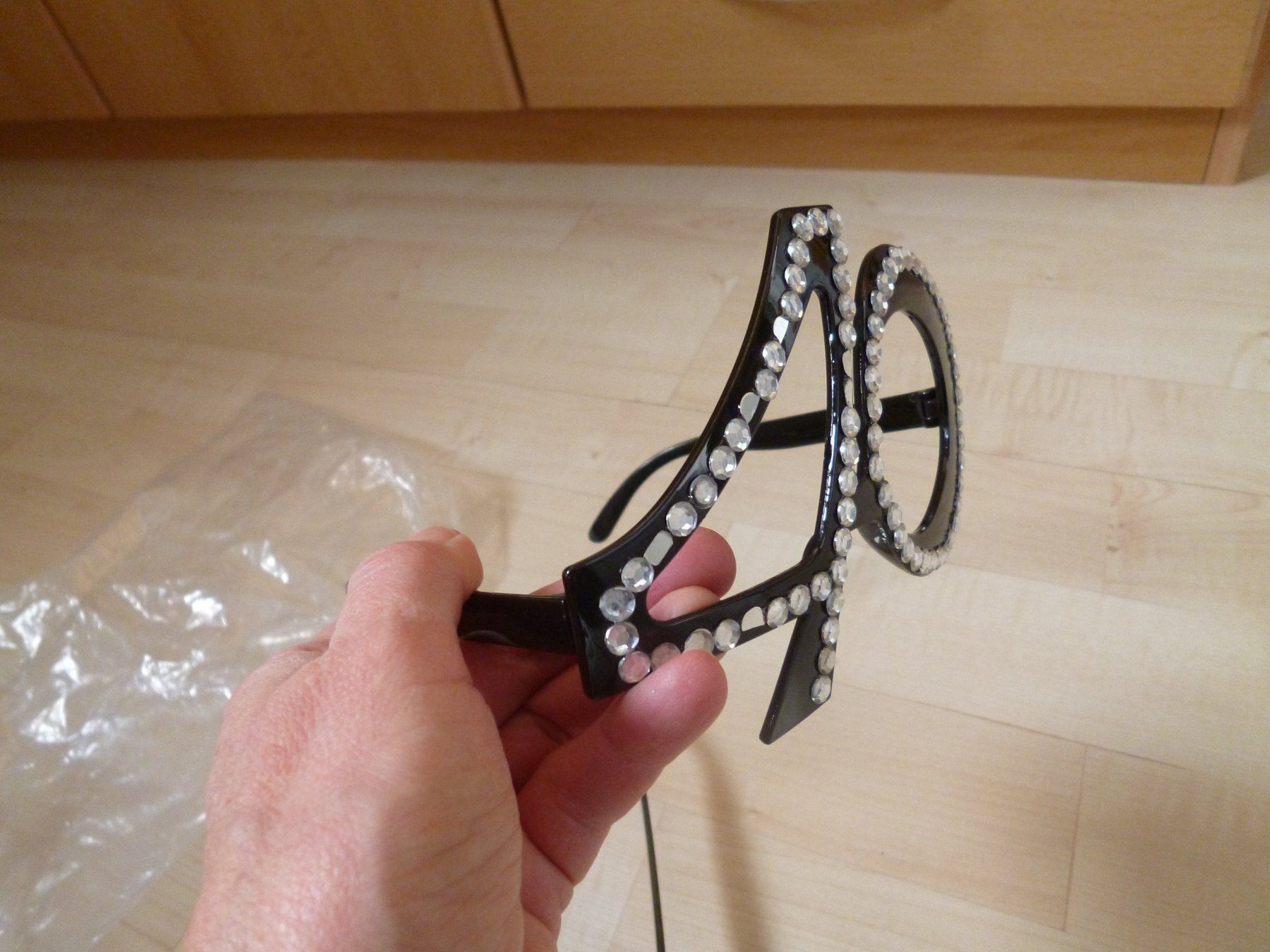 2 x 40 er Brillen Geburtstag Fun Brille (Gebraucht) in Dättlikon für ...