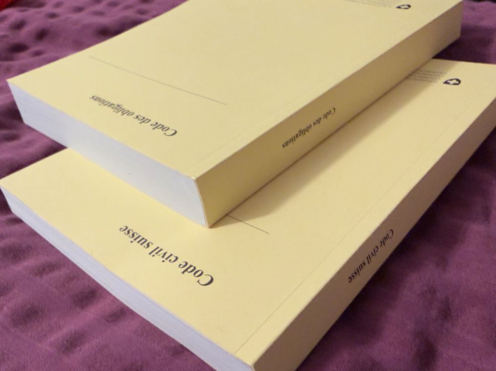 Livre : Code des obligations et code civils (Neuf (Voir description)) à ...