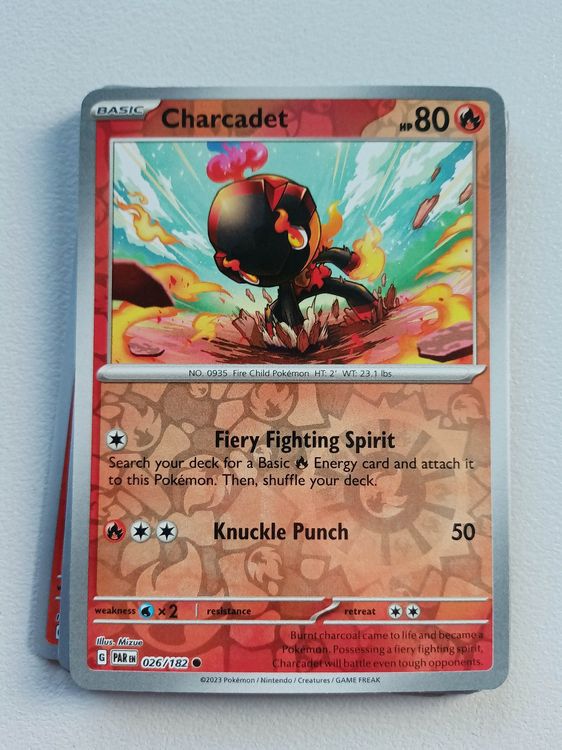 Charcadet Reverse Holo - Paradox Rift Pokemon | Kaufen auf Ricardo