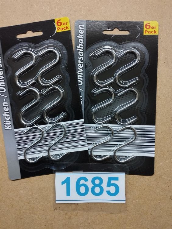 12x Haken Aufhänger Küchenhaken (Neu und originalverpackt) in Wolfhalden für CHF 2 – mit ...