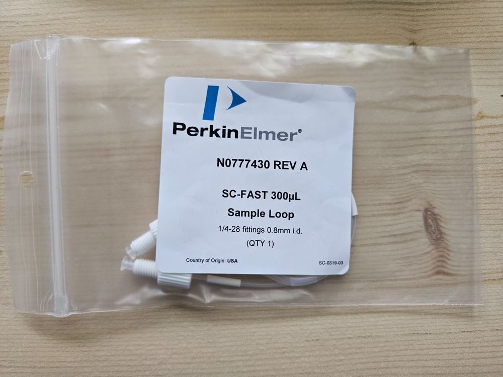 Perkin Elmer 300uL Samle Loop N0777430 ICP-MS "Nexion 300" (Neu und ...
