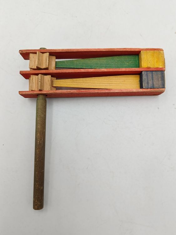 Original Fasnacht Ratsche Musikinstrument Holzklappern (Gebraucht) in ...
