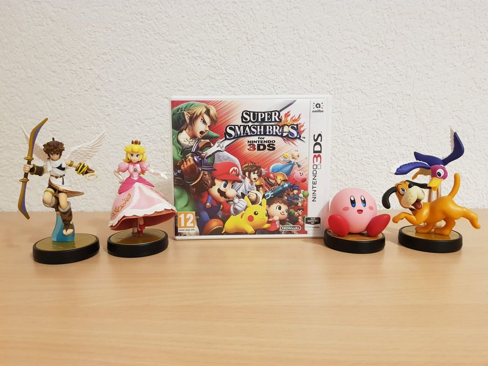 Super Smash Bros. 3DS inkl. 4 amiibo | Kaufen auf Ricardo
