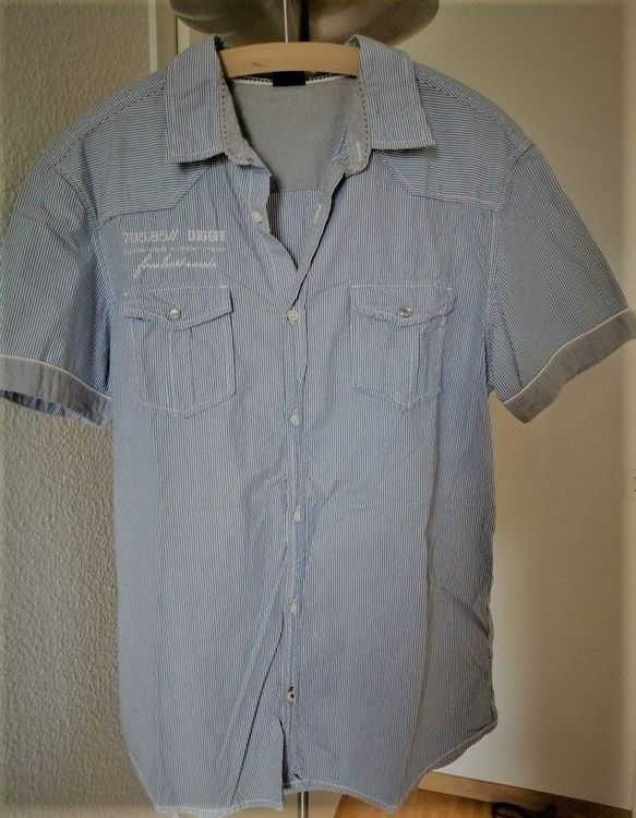 Clockhouse Männerhemd kurzarm neu, Grösse L (Neu (gemäss Beschreibung ...