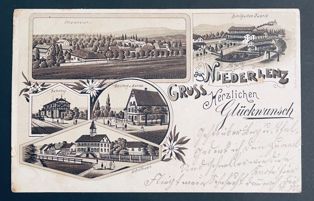 Gruss aus Niederlenz Litho | Kaufen auf Ricardo