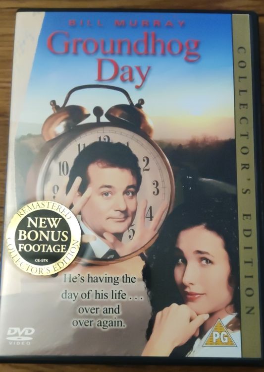 Groundhog Day - mit Bill Murray (DVD) (Gebraucht) in Oberembrach für ...