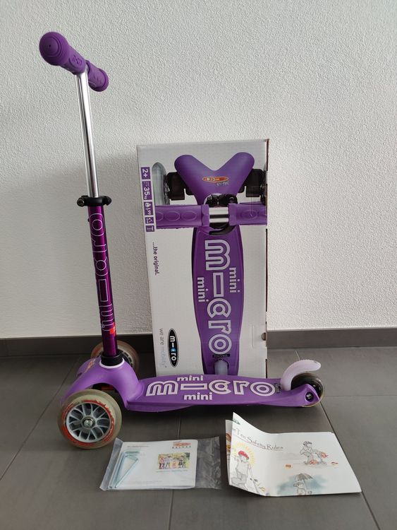 Micro Mini Deluxe Scooter Purple | Kaufen auf Ricardo