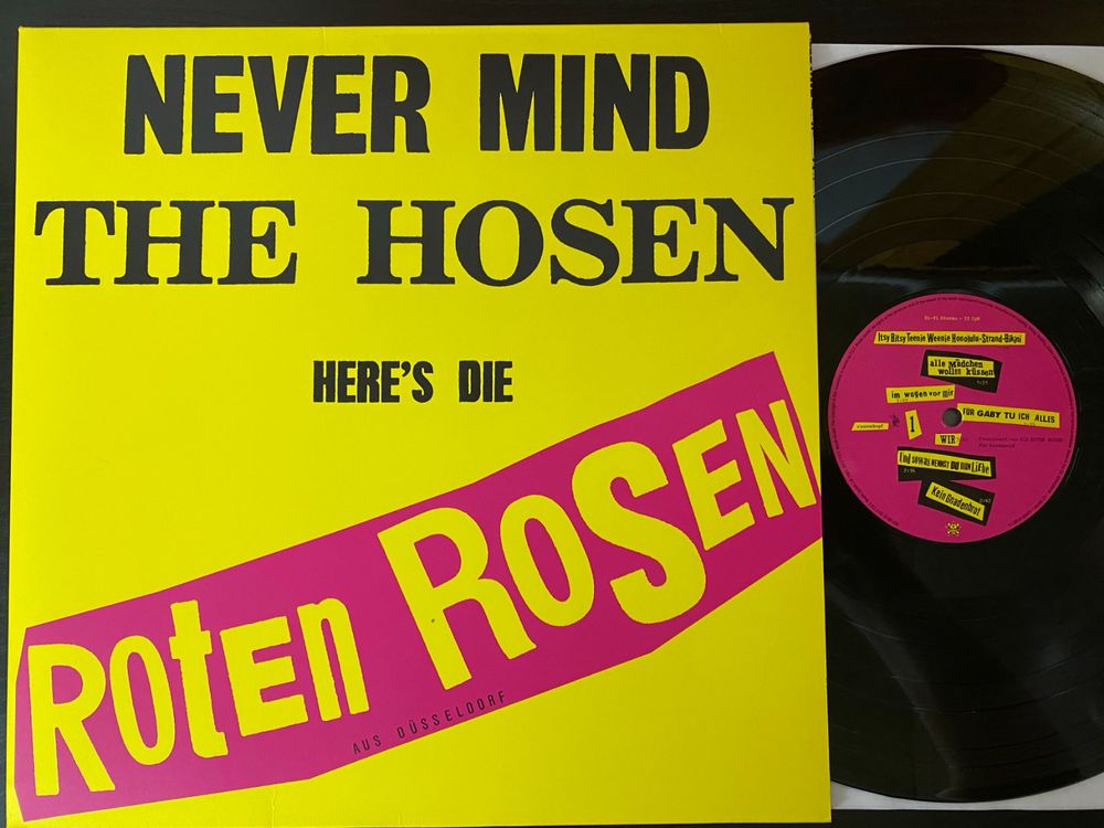 Die Roten Rosen – Never Mind The Hosen Here's [LP DE 2017] (Gebraucht ...
