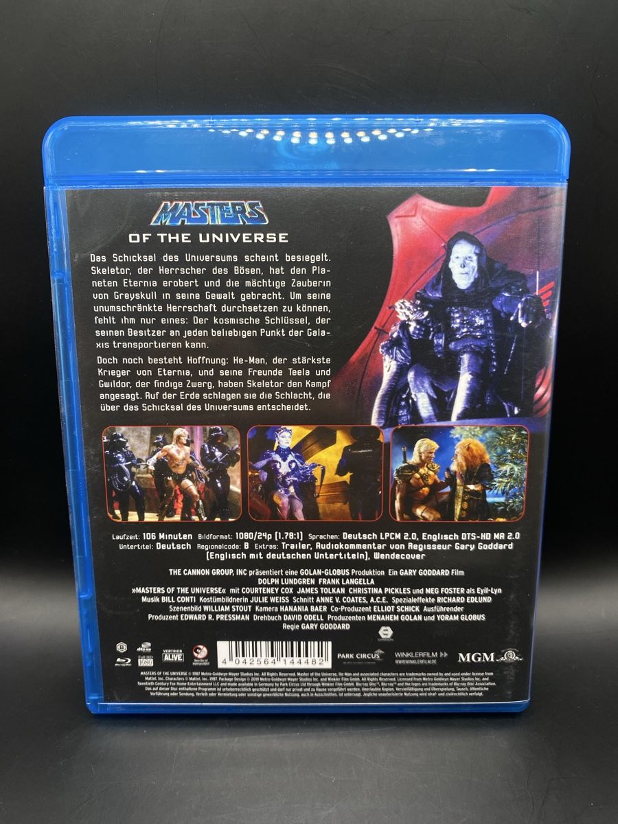 Masters of the Universe Blu-ray He-Man Dolph Lundgren (Neu (gemäss ...