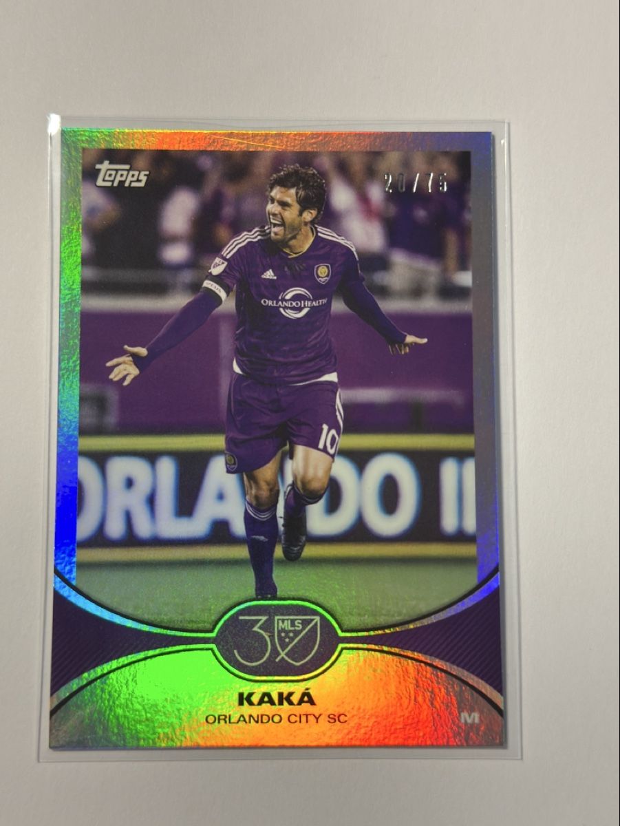 2025 Topps MLS 30th Anniversary Kaka /75 (Neu (gemäss Beschreibung)) in ...