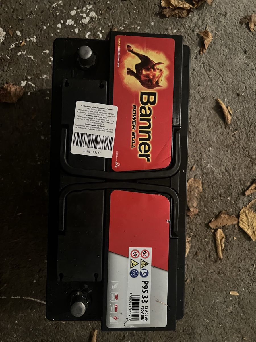 Banner Power Bull P95 33 Autobatterie – 12V 95Ah – 720A EN (Gebraucht ...
