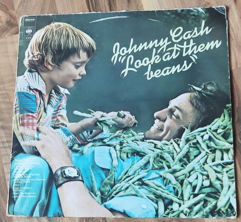 LP - JOHNNY CASH - LOOK AT THEM BEANS (Gebraucht) in Steckborn für CHF ...