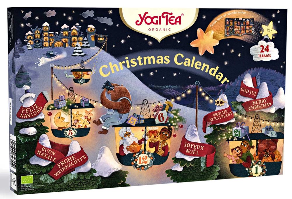 Yogi Tee Christmas Calendar (Adventskalender) 2023 (Neu und ...