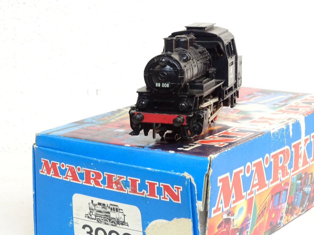 Märklin 3000 Dampflok BR89 006 DB, Schwarz, H0,WS/AC,OVP | Kaufen auf Ricardo