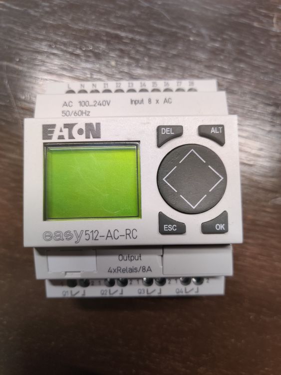 Steuerrelais easy 512-AC-RC 115-230V mit Uhr Eaton (Gebraucht) in ...