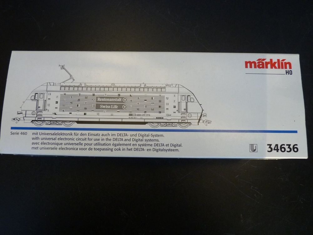 Märklin Digital- Lok H0 WS 34636 Chrom 460 (Neu (gemäss Beschreibung ...