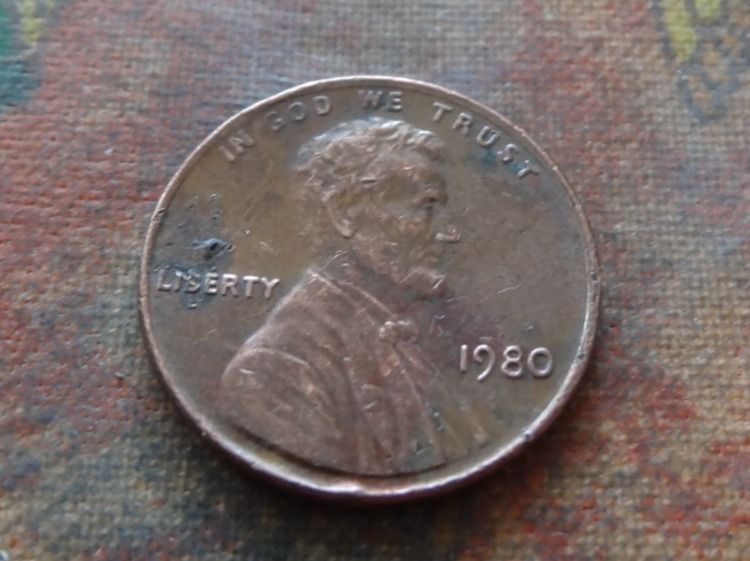 USA 1 cent 1980 (Gebraucht) in Romanel-sur-Lausanne für CHF 0.5 – mit ...
