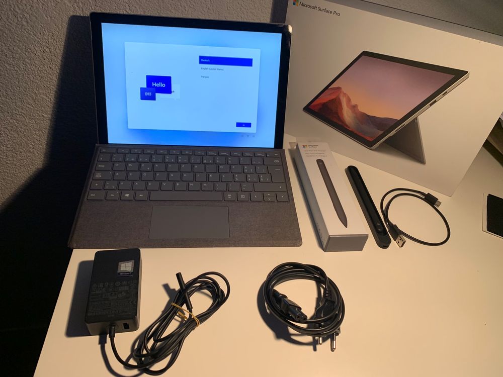 Microsoft Surface Pro 7 +Type Cover + Slim Pen (Gebraucht) in für CHF ...