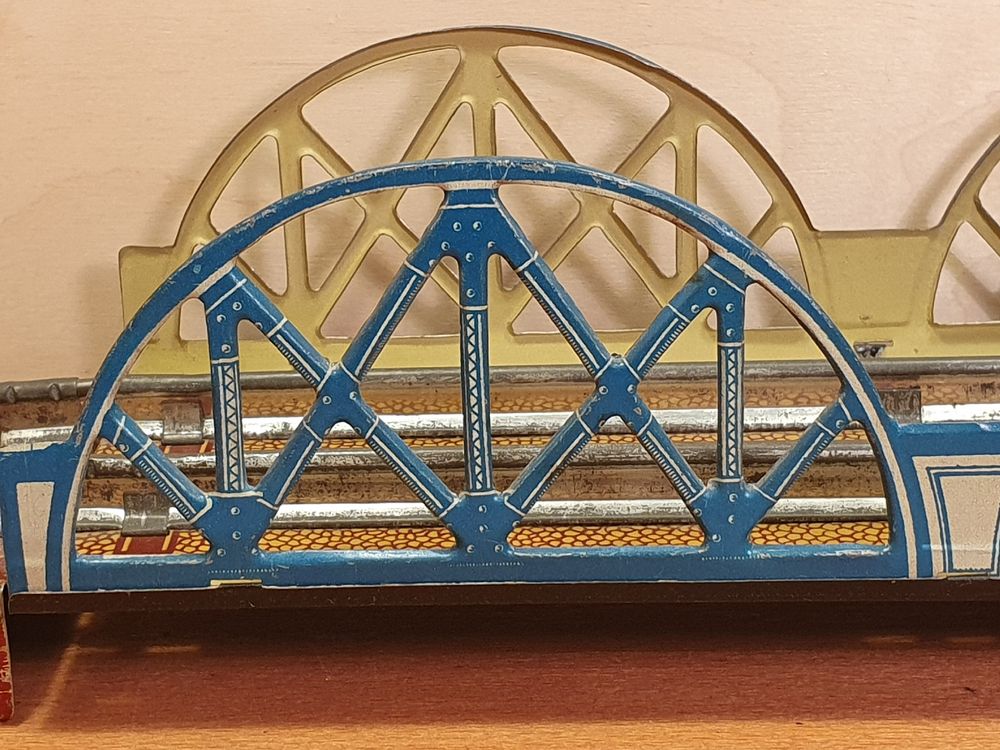 Seltene Johann Distler Uhrwerk-Brücke in Spur 0, gemarkt (Gebraucht) in ...