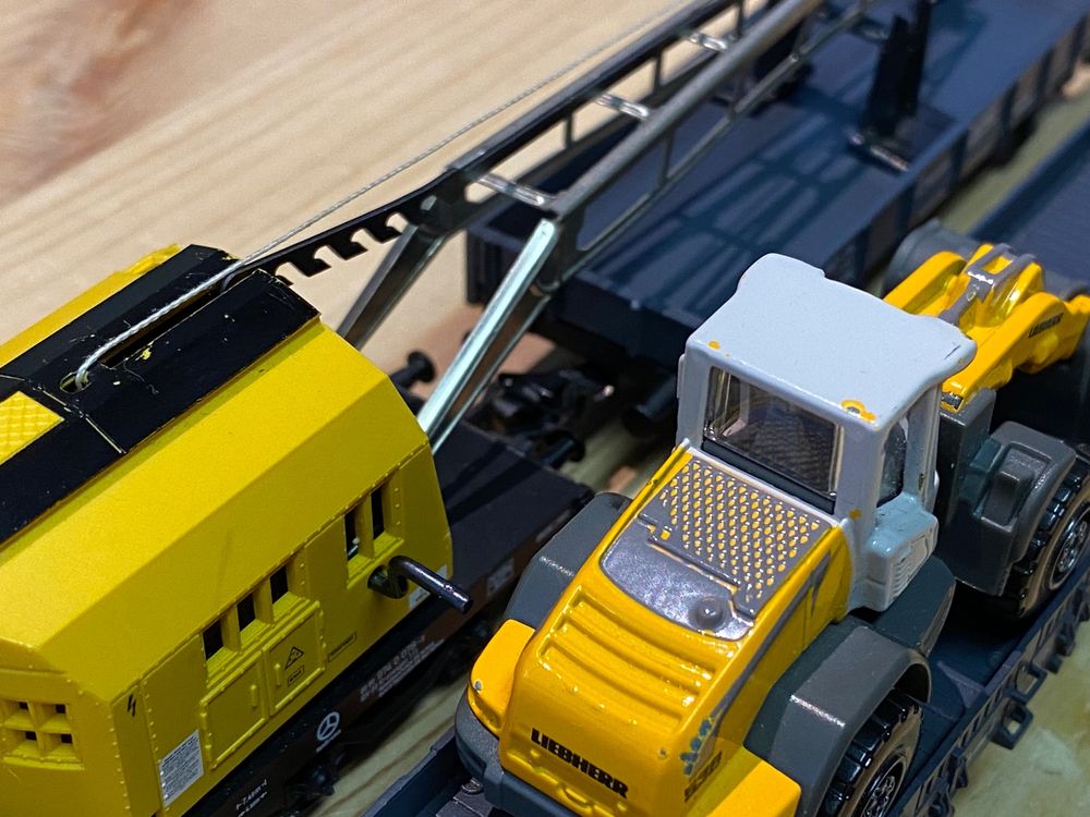 Märklin Bauzug, 3-teilig mit Kranwagen und Bagger (Gebraucht) in ...