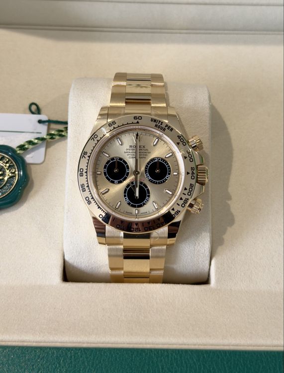 Rolex Daytona 126508 Pikachu 18K Gold 05/25 NEW FULLSET (Neu und ...