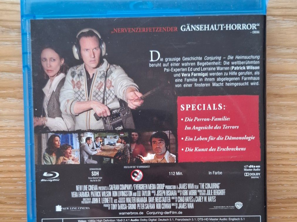 Blu-Ray-Disc: Conjuring Teil 1 und 2 - Horror (Gebraucht) in Ennetbaden ...