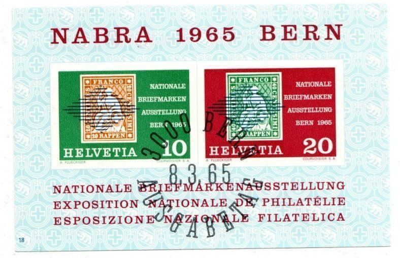 1965 - 20 NABRA-Blöcke 1. Tag SBK 20.-- | Kaufen auf Ricardo