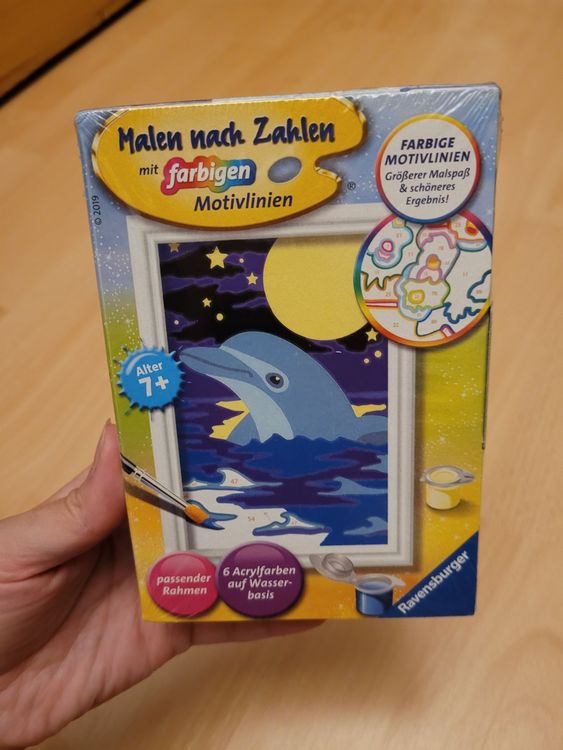 Malen nach Zahlen Delphin neu! (Gebraucht) in Inwil für CHF 5 – mit ...