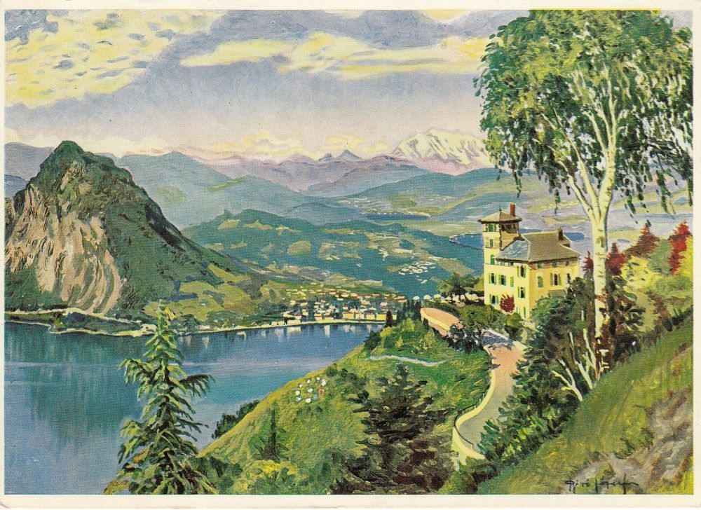 Brè TI - Berghotel BRÈ - Kulmterrasse | Kaufen auf Ricardo