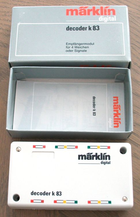 Märklin Decoder k 83, 6083, neuwertig & OVP (Gebraucht) in St. Moritz ...