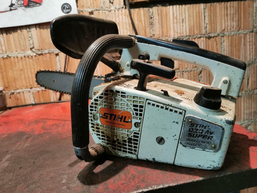 Stihl 020 AV Super, Motorsäge, In gutem Zustand (Gebraucht) in Blauen ...