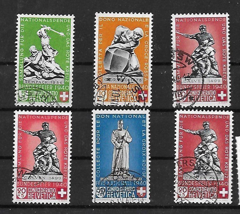 PP Kat. B3 - B7 inkl. B5c gestempelt (Gebraucht) in Horw für CHF 12 – mit Lieferung auf Ricardo ...