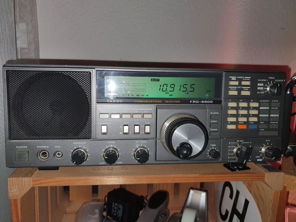 Yasu FRG-8800 mit VHF Converter FRV-8800 | Kaufen auf Ricardo