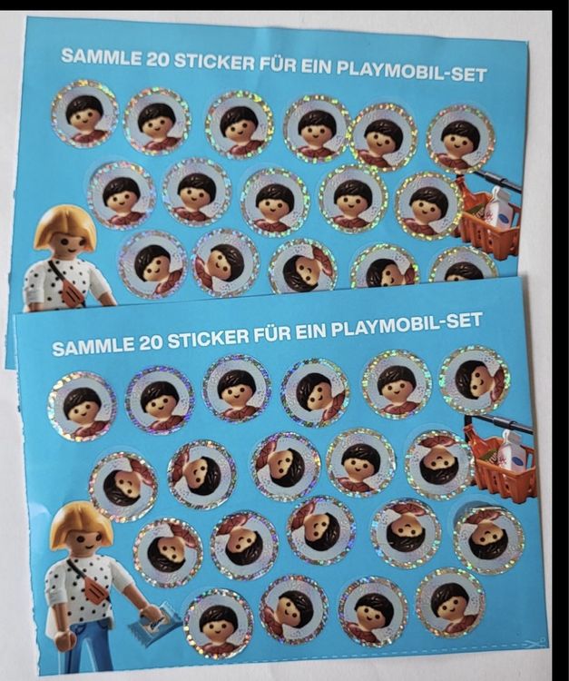 playmobil migros mania 40stickers =2 volle karten | Kaufen auf Ricardo