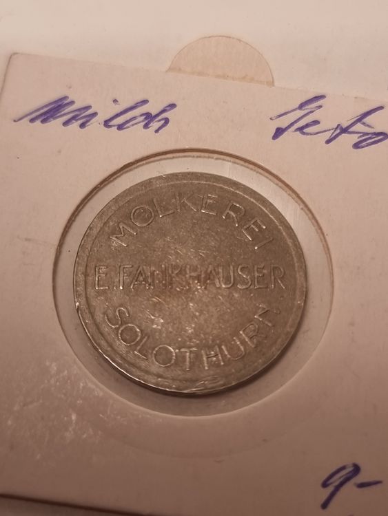 Milch-Jeton, Molkerei E. Fankhauser Solothurn (Neu (gemäss Beschreibung)) in Neuenhof für CHF 5 ...