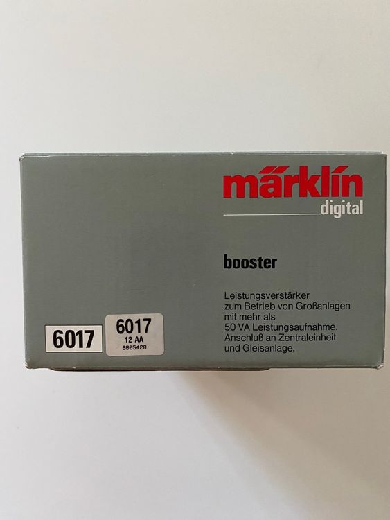Märklin Booster 6017 Digital (n°5) (Gebraucht) in Strengelbach für CHF ...