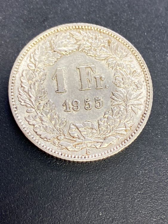 1 Fr. Silber Schweiz 1955 vz | Kaufen auf Ricardo