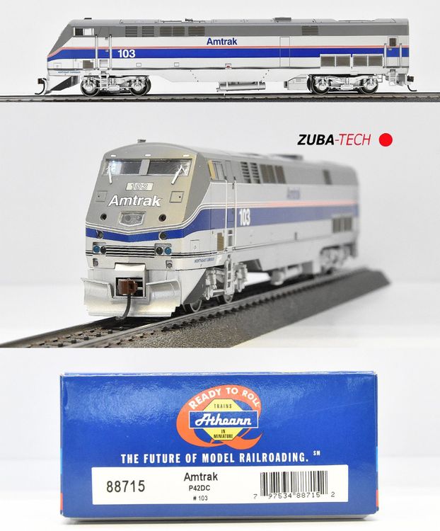 Athearn 88715 Diesellok P-42 Amtrak H0 GS Analog OVP | Kaufen auf Ricardo