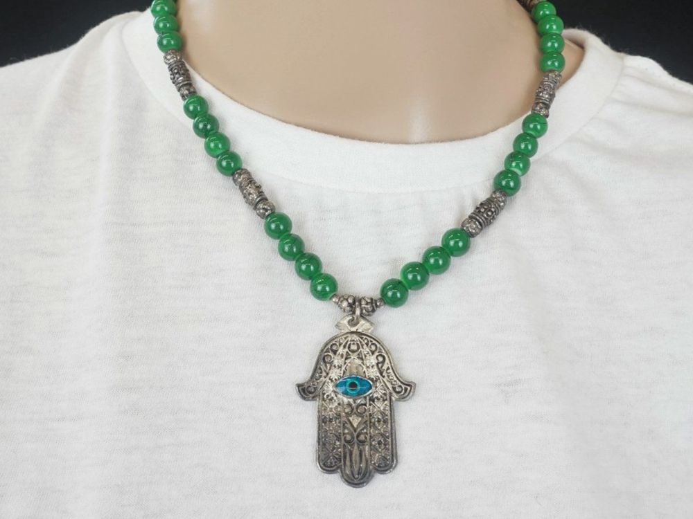 Halskette - Hand der Fatima (Gebraucht) in Pratteln für CHF 1 – mit Lieferung auf Ricardo kaufen