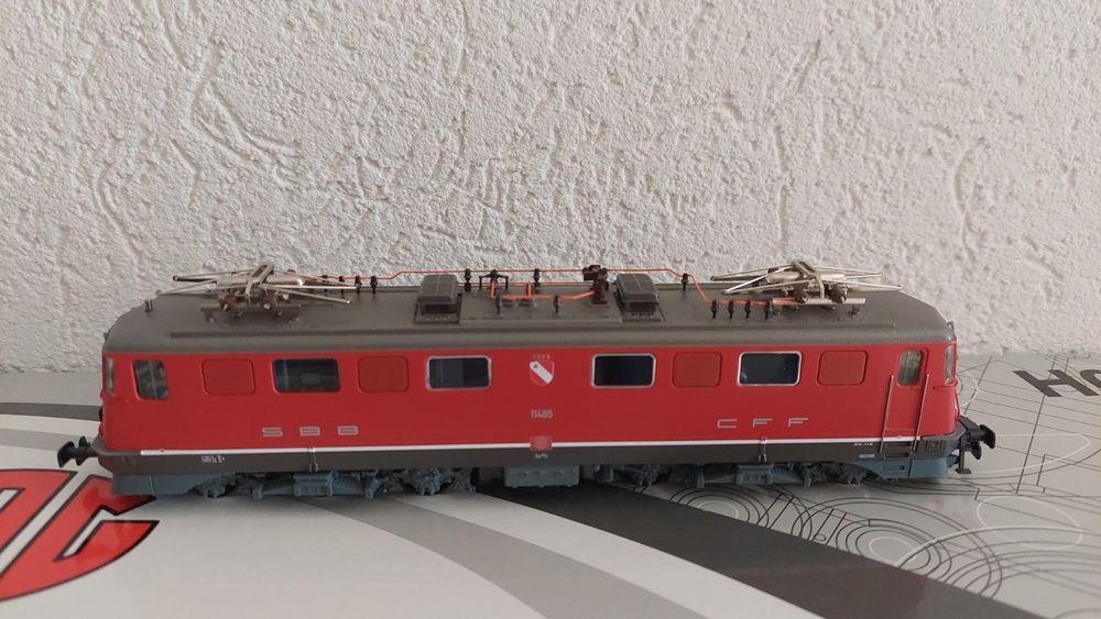 AC Dig. S-11128-31 HAG SBB E-Lok Ae 6/6 11485 "Thun" (Neu und ...